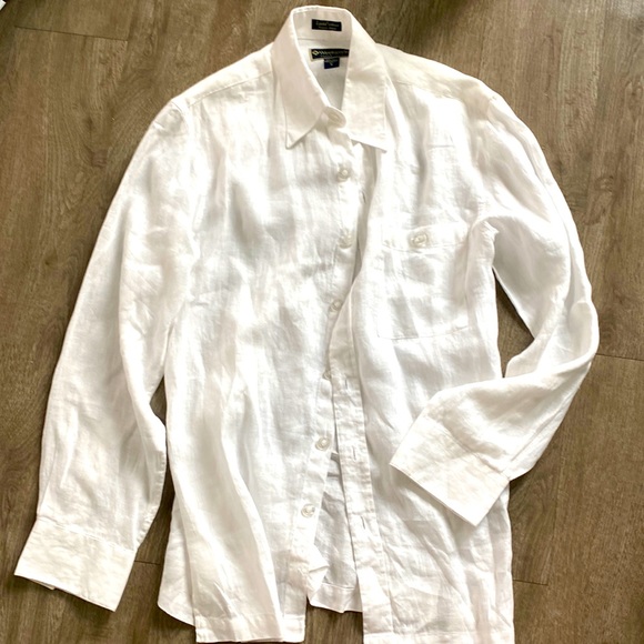 Weekenders | Shirts | Mens Weekender Casual 0 Linen Small | Poshmark